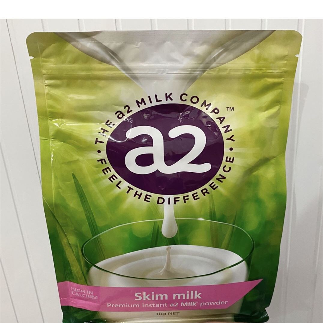 Sữa tươi dạng bột tách béo A2 Milk Instant Skim Milk Powder 1kg của Úc