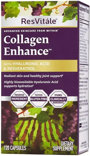 Viên uống bổ sung collagen GNC ResVitále Collagen Enhance 120 viên của Mỹ