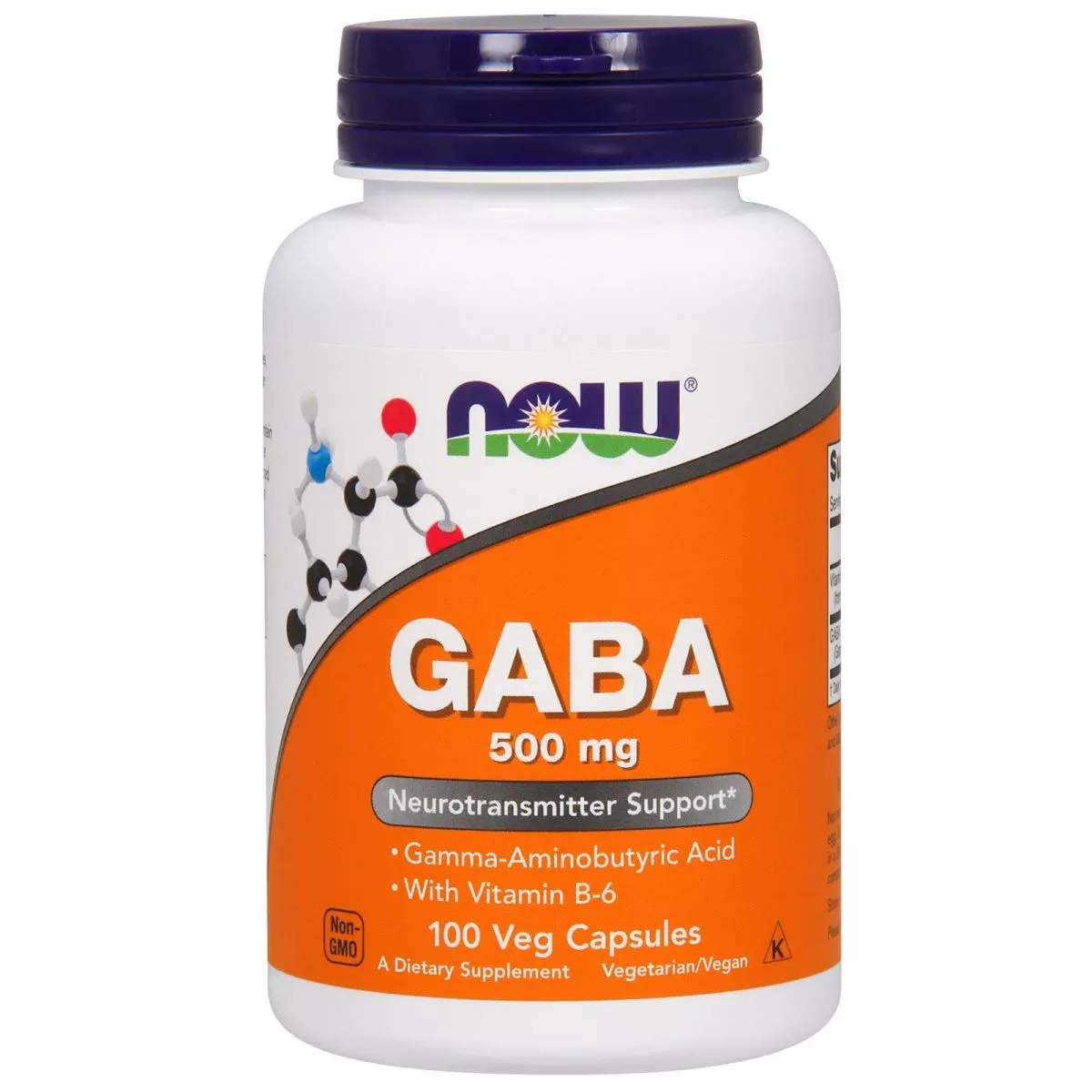 Viên uống Now GABA 500mg 100 viên của Mỹ